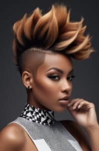 45+ Stunning Mohawk Hairstyles for Black Women to Try Now - Fashion Mags
