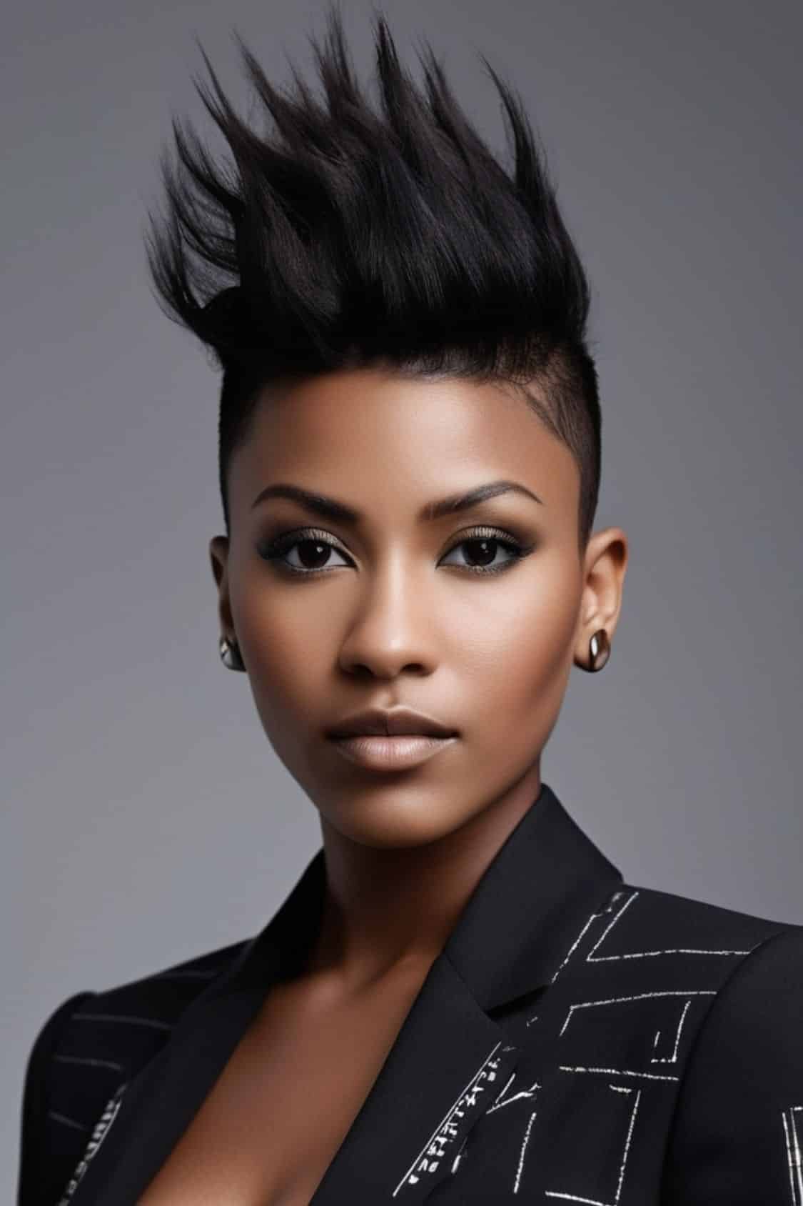 45+ Stunning Mohawk Hairstyles for Black Women to Try Now - Fashion Mags