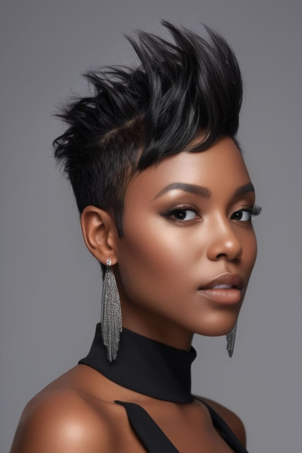 45+ Stunning Mohawk Hairstyles for Black Women to Try Now - Fashion Mags