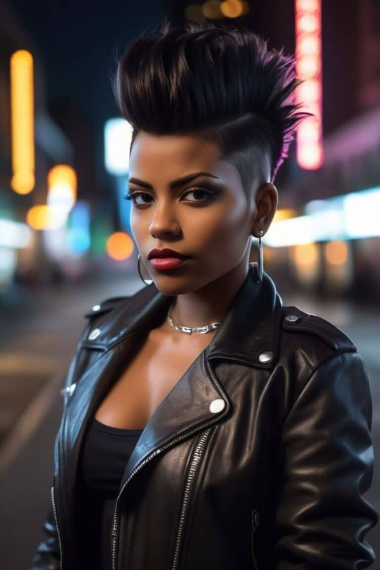 45+ Stunning Mohawk Hairstyles for Black Women to Try Now - Fashion Mags