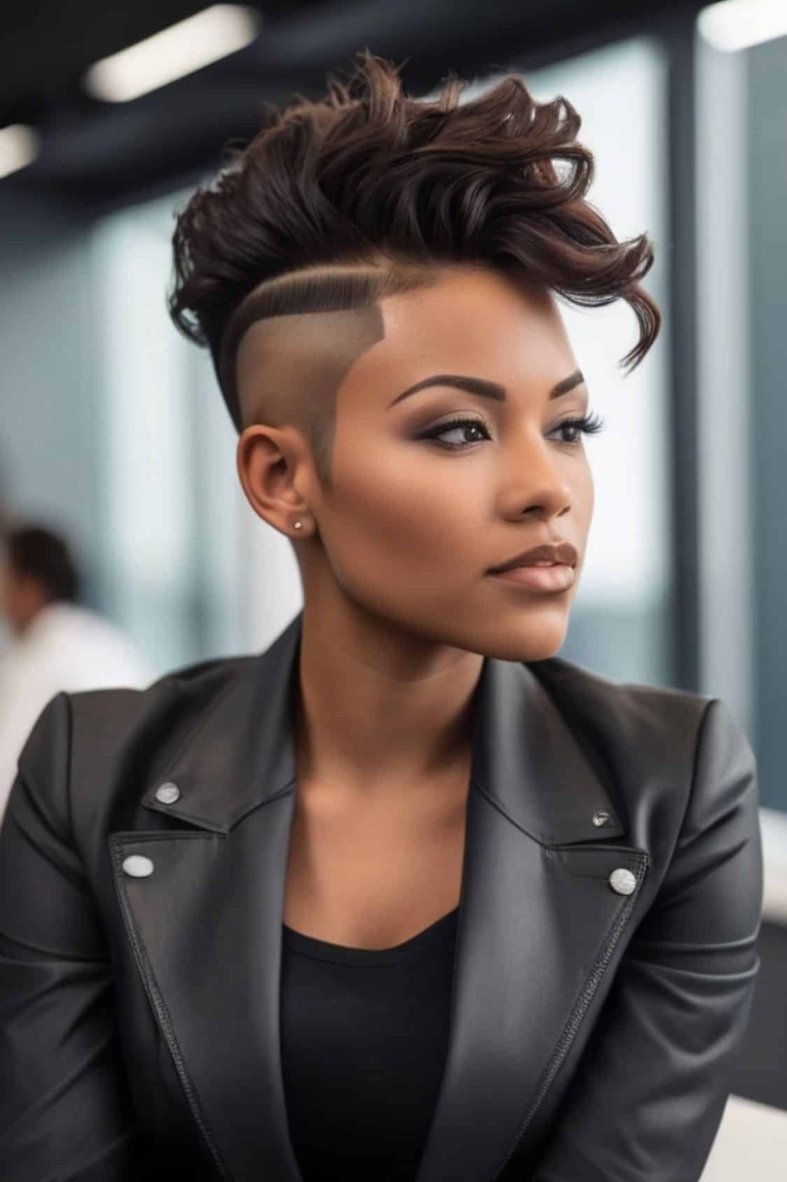 45+ Stunning Mohawk Hairstyles for Black Women to Try Now - Fashion Mags