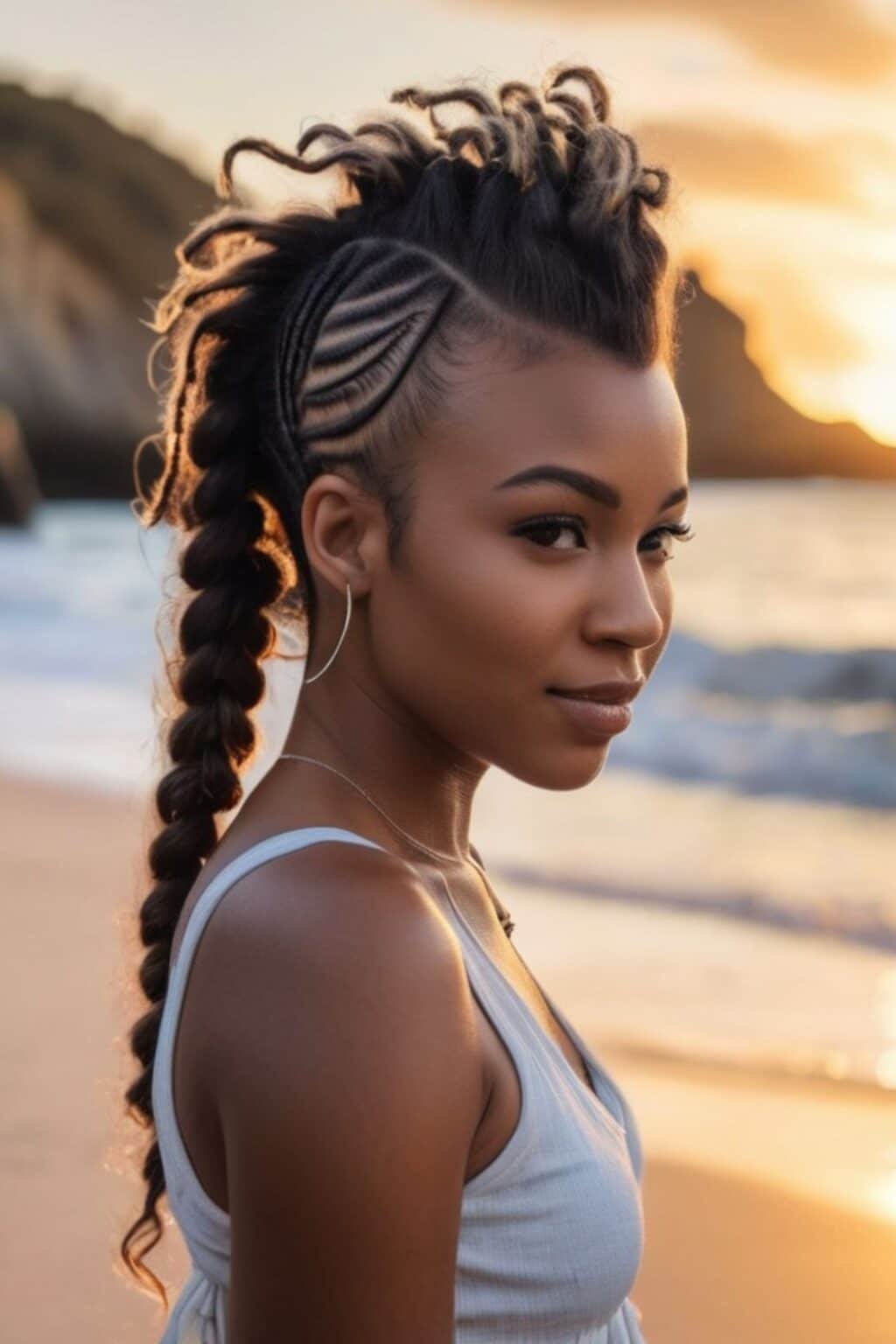 45+ Stunning Mohawk Hairstyles for Black Women to Try Now - Fashion Mags