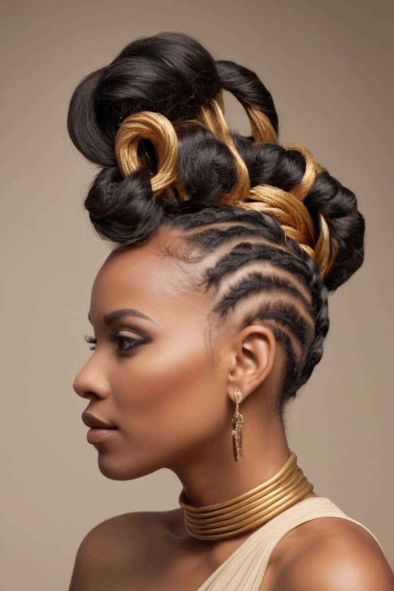 45+ Stunning Mohawk Hairstyles for Black Women to Try Now - Fashion Mags